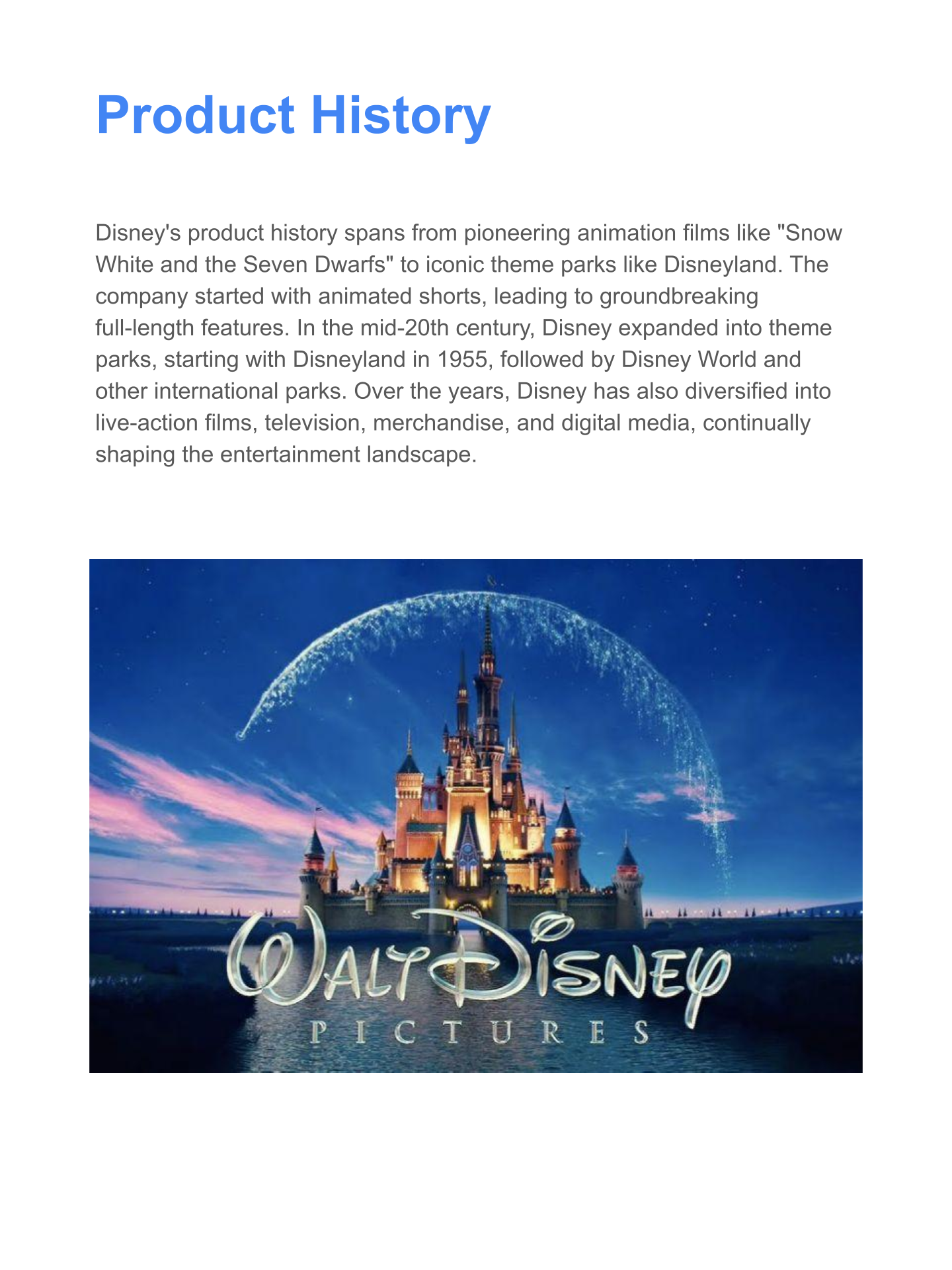 Disney Project